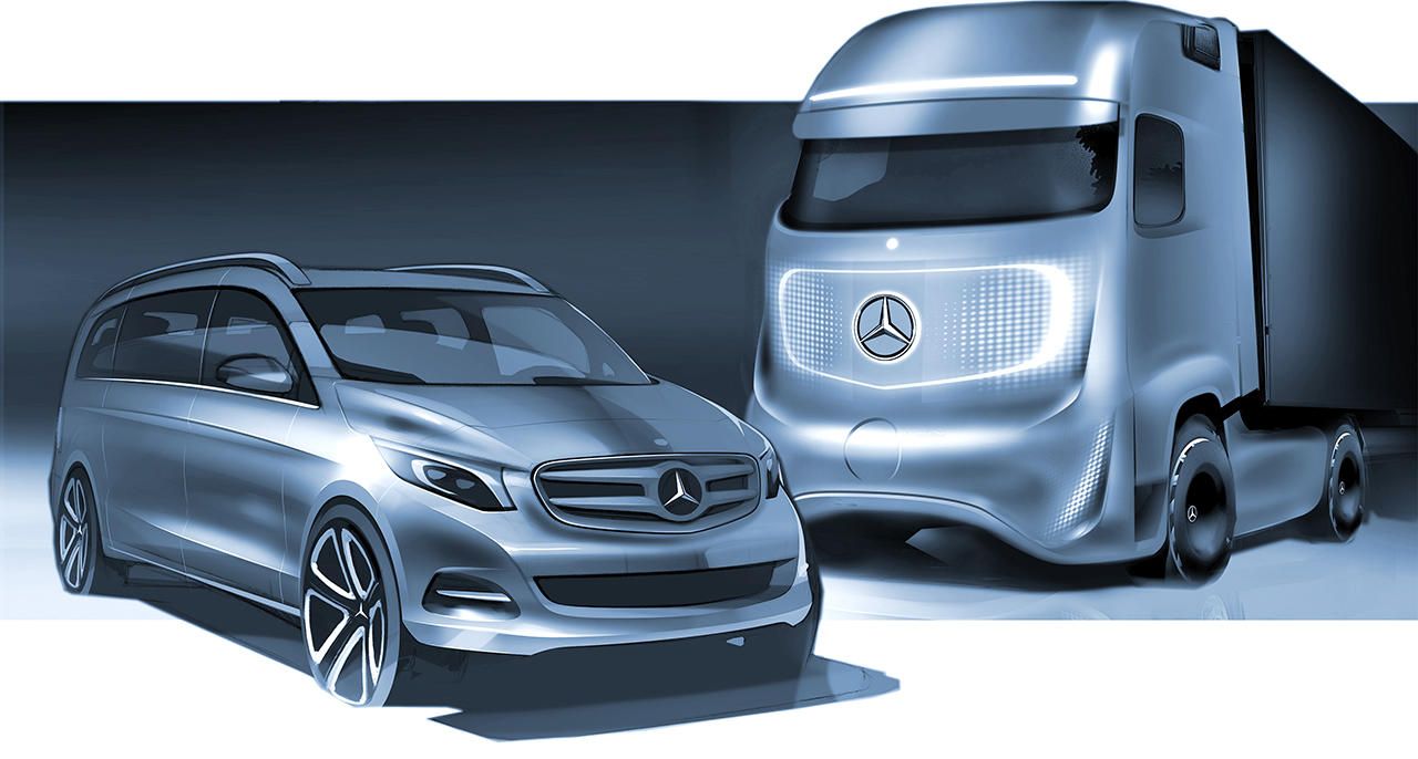 Mercedes-Benz Design: Commercial vehicles and vans. - Mercedes Lease Deals